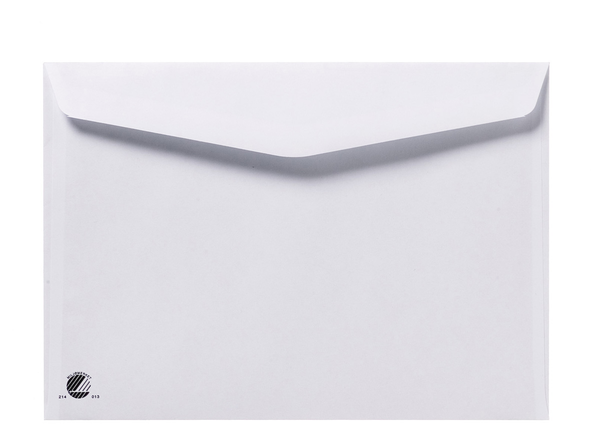 Kuvert C4 vita 5-p