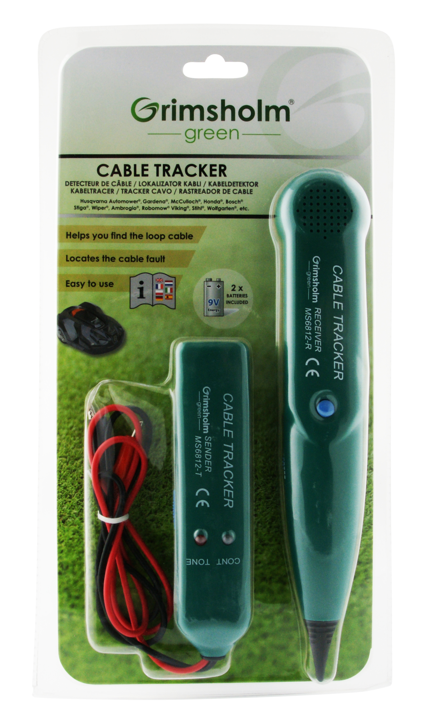 Signalkabelsökare för robotgräsklippare