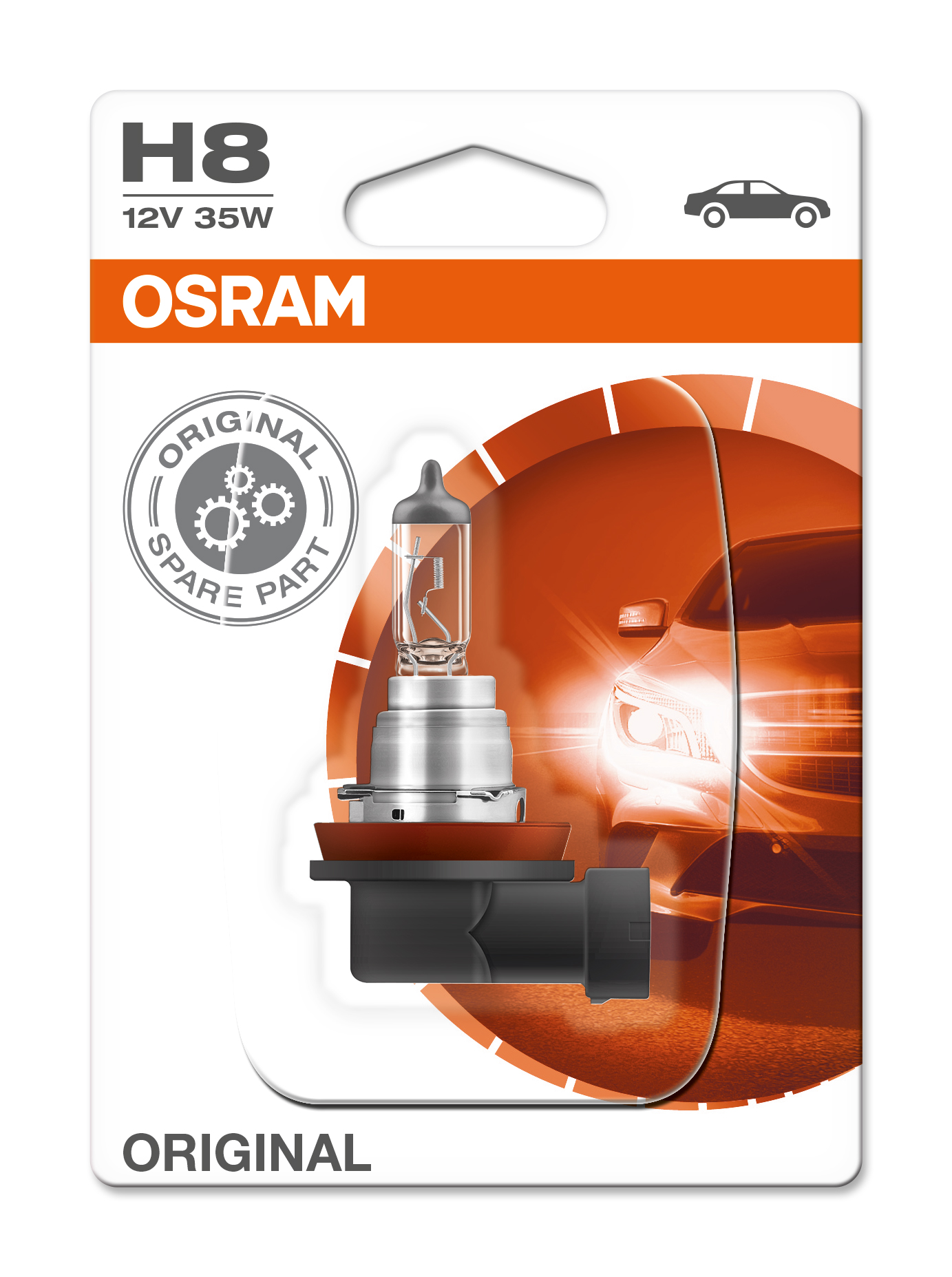 Halogenlampa H8 Original 12V 35W 1-p