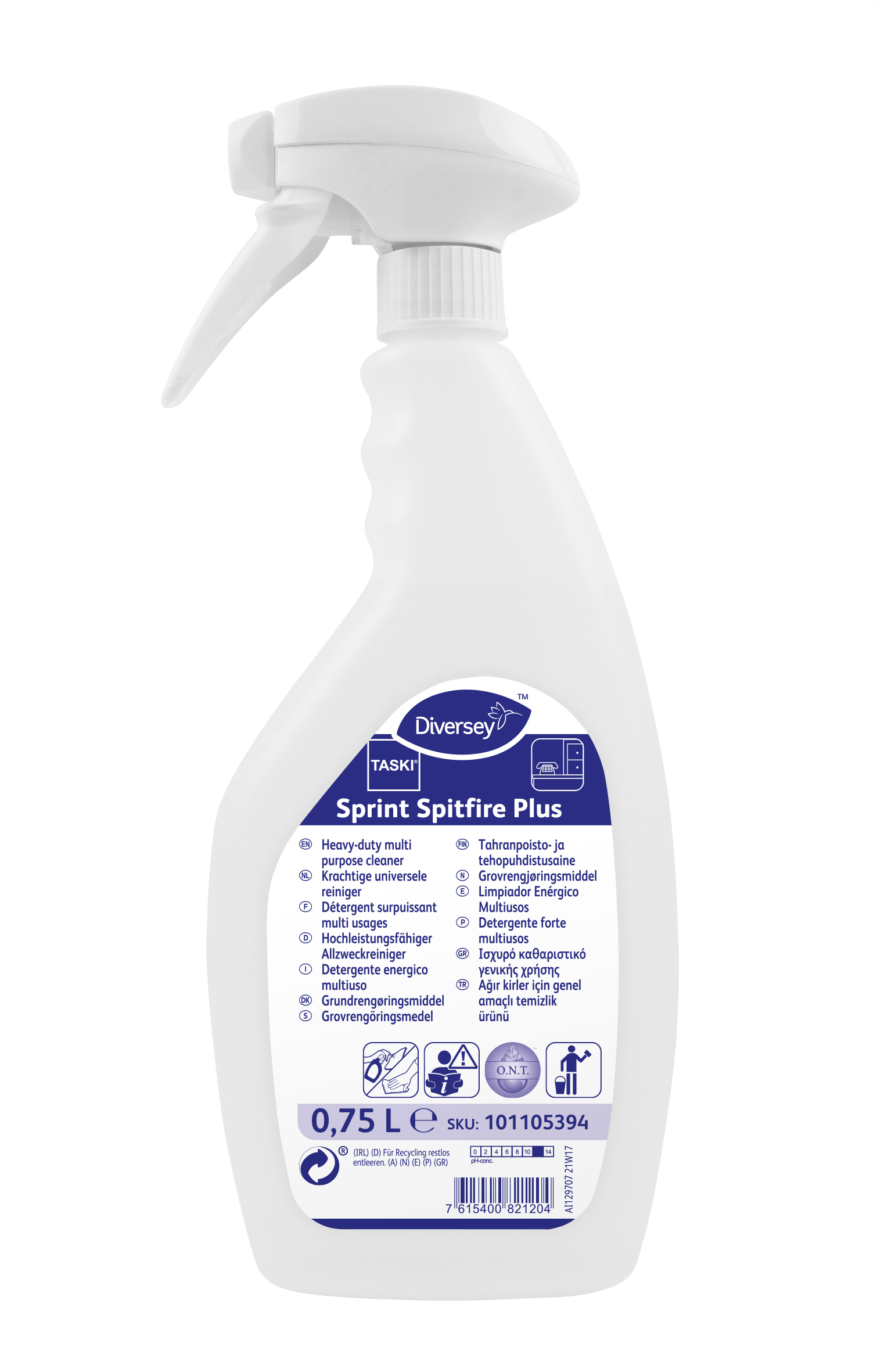 Fläckbort Sprint Spitfire spray 750 ml