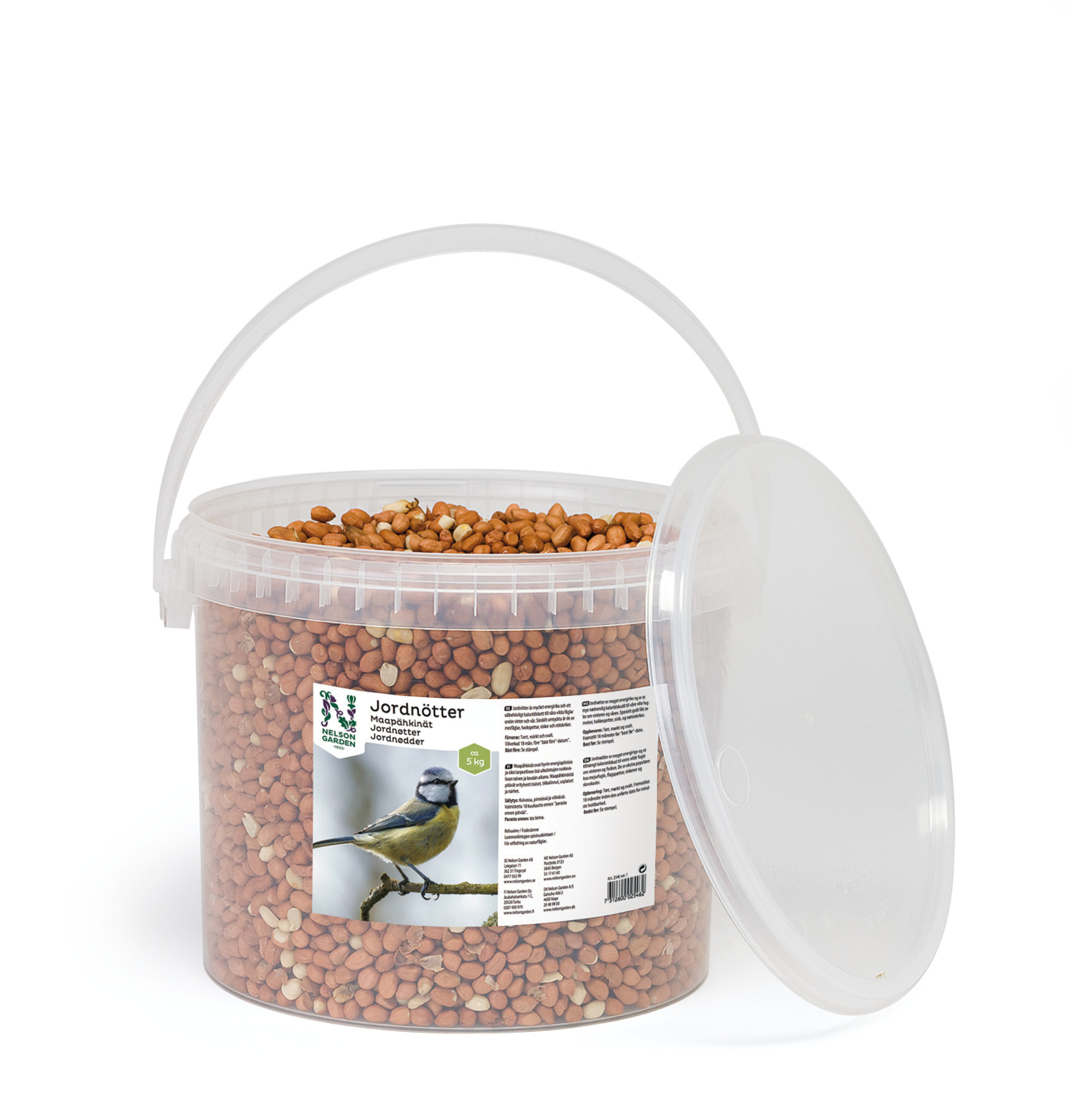 Jordnötter 5 kg hink